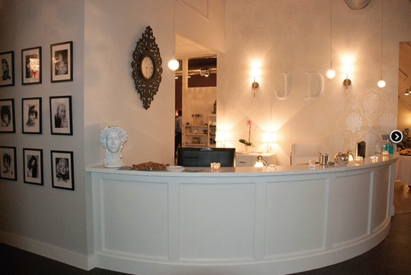 Salon reception area – Creative Spaces